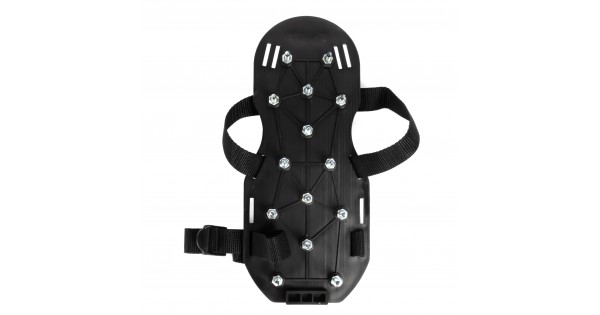 Saboti cu tepi pentru sapa autonivelanta, PVC, 29.5 cm, negru Detoolz