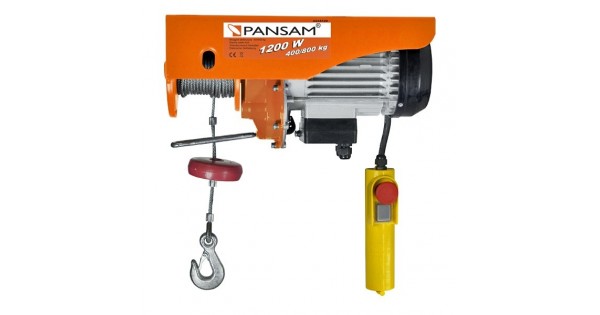 Electropalan electric cu cablu 1200w, 400kg / cablu 12m sau 800kg ...