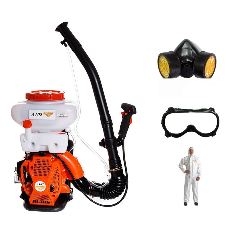 Atomizor Ruris A103S, 3 CP, 44 CC, motor TEZ, 2 timpi, 1.4 l, benzina ...